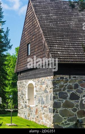 medieval stone church in Messukylä Tampere Finland Stock Photo - Alamy