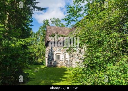 medieval stone church in Messukylä Tampere Finland Stock Photo - Alamy