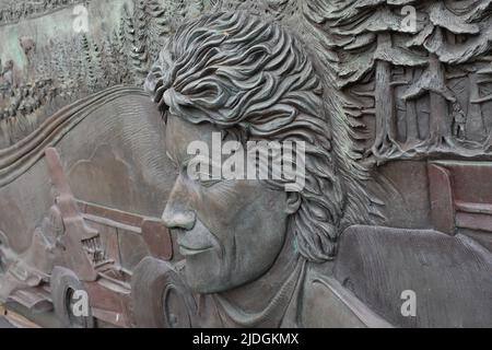 The memorial to Thomas Maldwyn Pryce a formula 1 racing driver killed ...