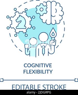 cognitive flexibility icon concept Stock Vector Image & Art - Alamy