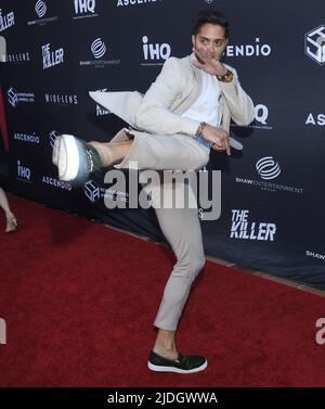 Anthony Bless arrives at THE KILLER Los Angeles Premiere held at the ...