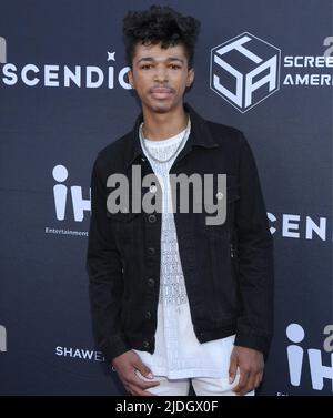 Trace Austin arrives at THE KILLER Los Angeles Premiere held at the ...