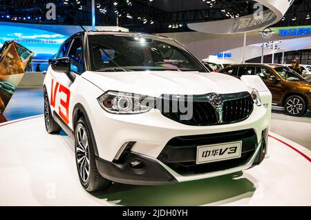 Brilliance V3 SUV car at the 2015 Shanghai Auto Show Stock Photo - Alamy