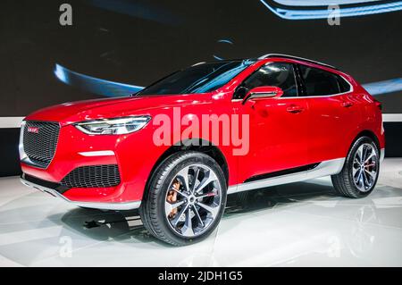 Haval Concept B on display at the 2015 Shanghai Auto Show Stock Photo ...