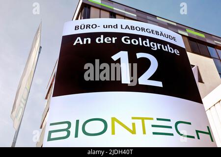 Biontech, An der Goldgrube, Mainz, Rhineland-Palatinate, Germany ...