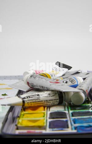 watercolour paints, abstract, blotch, watercolour paint, abstraction ...