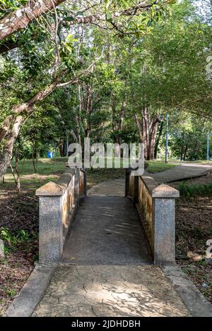 Labuan, Malaysia-June 08, 2021, Labuan Botanical Garden is one of many ...