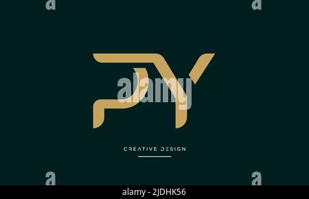 YP, PY Abstract Letters Logo Monogram Stock Vector Image & Art - Alamy