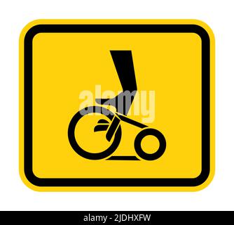 Hand Entanglement Belt Drive Symbol Sign Isolate On White Background ...