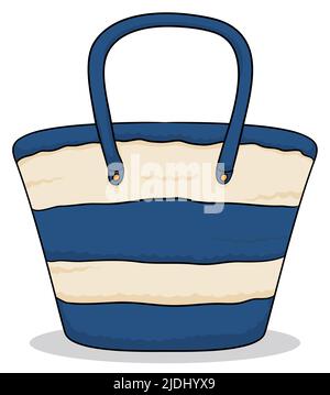 blue purse cartoon Stock Vector Image & Art - Alamy