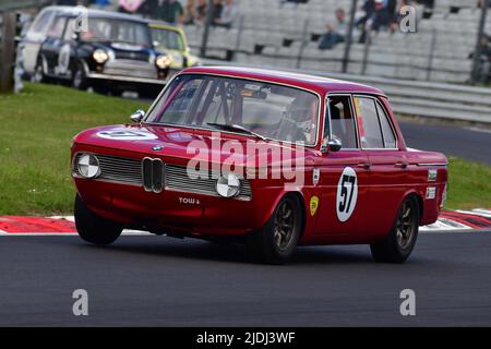 Robin Ellis, Nick Padmore, BMW 1800 TiSA, Masters Pre-1966 Touring Cars ...