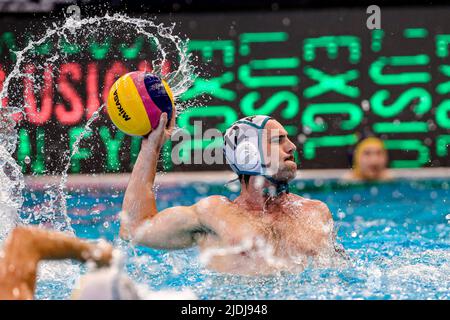SZEGED, HUNGARY - JUNE 21: Blake Edwards of Australia during the FINA ...