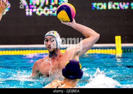 SZEGED, HUNGARY - JUNE 21: Luke Pavillard of Australia during the FINA ...