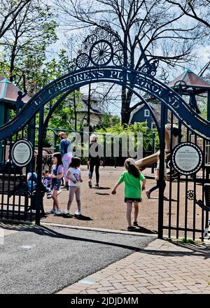 Children playground, Edgemont Park , Montclair, New Jersey, United ...