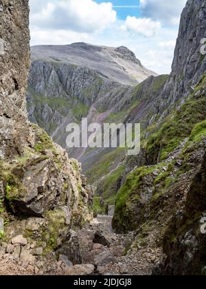 Lords Rake on Sca Fell in the Lake District, UK Stock Photo - Alamy