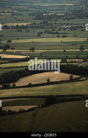 Farm at Sutton Bank North Yorkshire England Stock Photo - Alamy