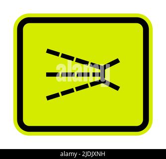 Splashing Hazard Symbol Sign Isolate On White Background,Vector ...