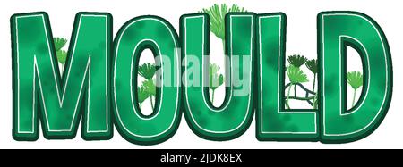 Mould text word isolated illustration Stock Vector Image & Art - Alamy