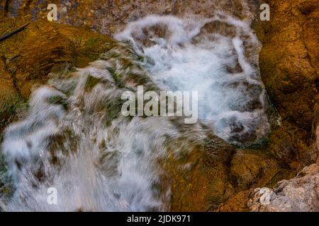 Pipe Creek Cascades Over Vishnu Schist Basement Rock, River Trail ...