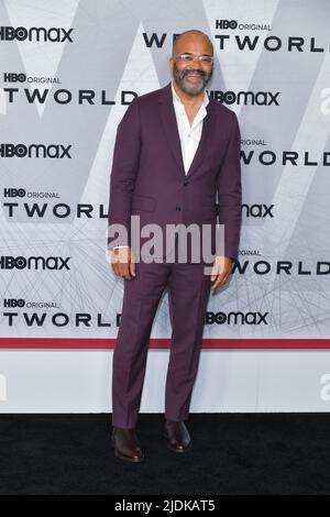 Jeffrey Wright attending the premiere of Season Four of Boardwalk ...