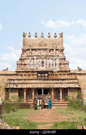 Heritage-Entrance of 12th Century Chola king Raja Raja II.temple ...