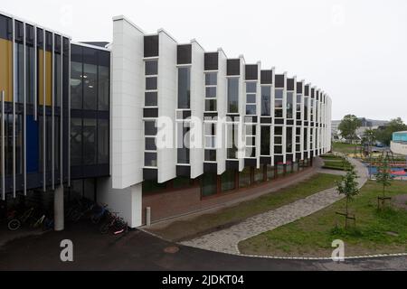 Aspåsen school and cultural center in Bodø, designed by architects Paul ...