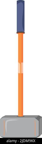 Hammer semi flat color vector object Stock Vector Image & Art - Alamy