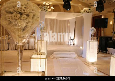 The Jewish wedding canopy, A chuppah (also spelled hupah, chupah, or ...