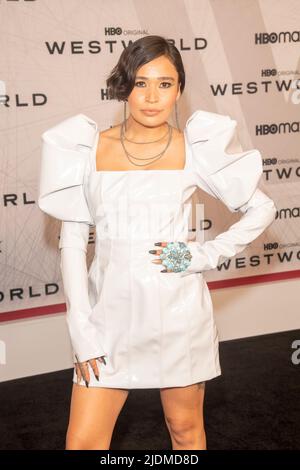 Morningstar Angeline attends HBO’s Westworld Season 4 Premiere, held at ...