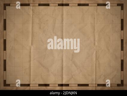 Isolated old vintage folded torn paper Stock Photo - Alamy