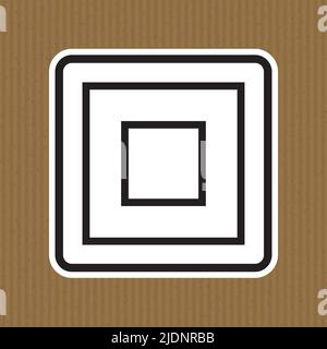 Class II Equipment Symbol Sign, Vector Illustration, Isolate On White ...