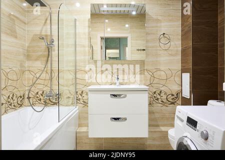 Some fragments of shooting a one-room apartment Stock Photo - Alamy