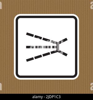 Splashing Hazard Symbol Sign Isolate On White Background,Vector ...