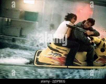 Famke Janssen & Treat Williams Film Deep Rising (1998) Characters: Trillian & Finnegan Director ...