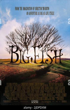BIG FISH, FILM POSTER, 2003 Stock Photo - Alamy