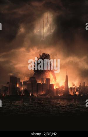 MONSTER SCENE, GODZILLA, 2014 Stock Photo - Alamy