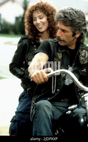 CHER, SAM ELLIOTT, MASK, 1985 Stock Photo - Alamy