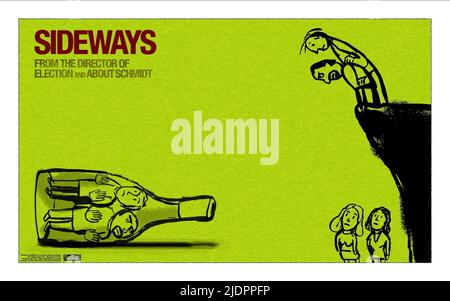 SIDEWAYS, MOVIE POSTER, 2004 Stock Photo - Alamy