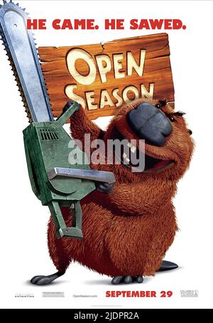 REILLY POSTER, OPEN SEASON, 2006 Stock Photo - Alamy