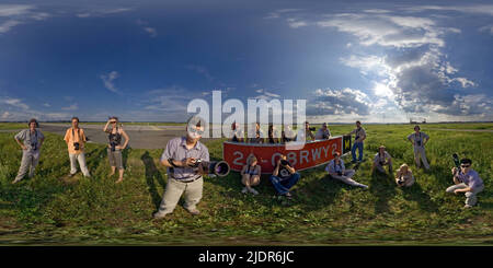 360° view of Koltsovo Airport - Airfield #1 - Alamy