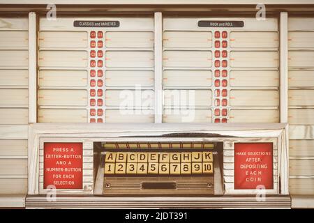 Old Jukebox Music Player Stock Photo - Alamy