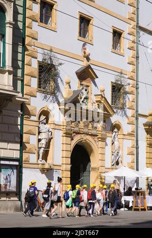 Austria, Styria, Graz, Zeughaus, Arsenal, historic monument Stock Photo ...