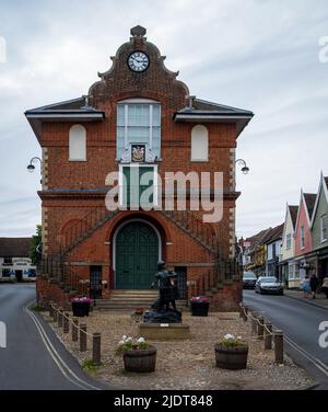 The facade of an old hall in Suffolk, UK Stock Photo - Alamy