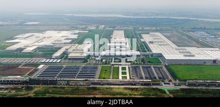 Shenyang. 23rd June, 2022. Aerial photo taken on June 23, 2022 shows ...