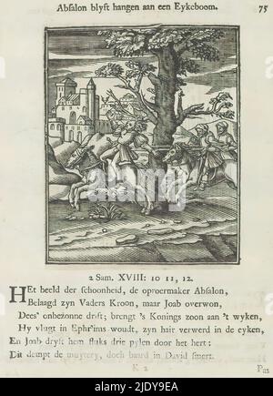 Absalom killed by Joab Stock Photo - Alamy