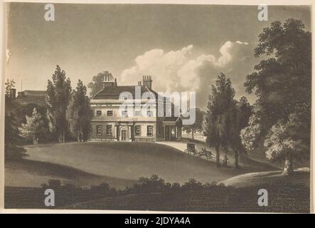 View of Woodlands House at Greenwich, Woodlands. The villa of J.J ...