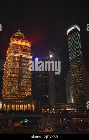 Explore the city of Shanghai - Day and Night Views Stock Photo - Alamy
