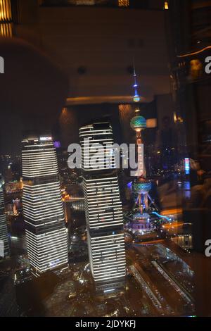 Explore the city of Shanghai - Day and Night Views Stock Photo - Alamy