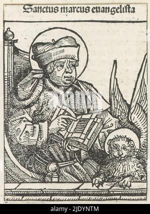 Marcus the evangelist; Sanctus Marcus Evangelista; Liber chronicarum ...