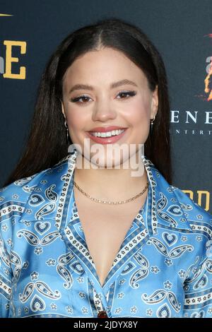 LOS ANGELES - JUN 23: Sarah Jeffery at Murder At Yellowstone City ...